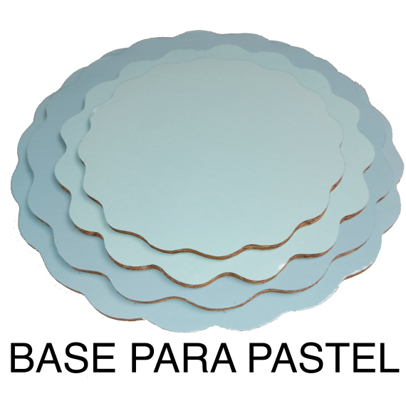Base Circular Color Azul Pastel – Master Roa