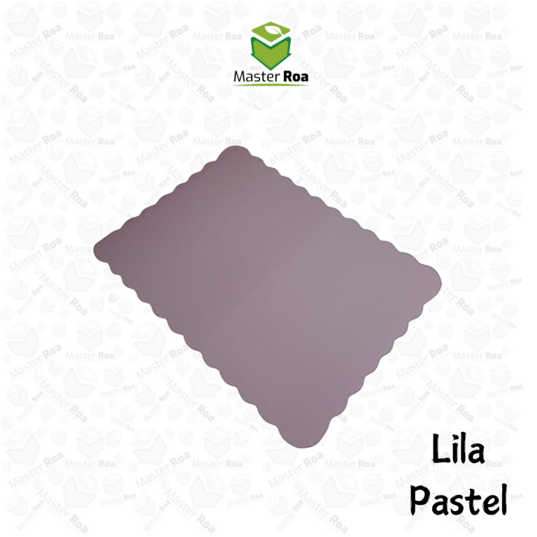 Base para Pastel Rectangular Lila Pastel – Master Roa