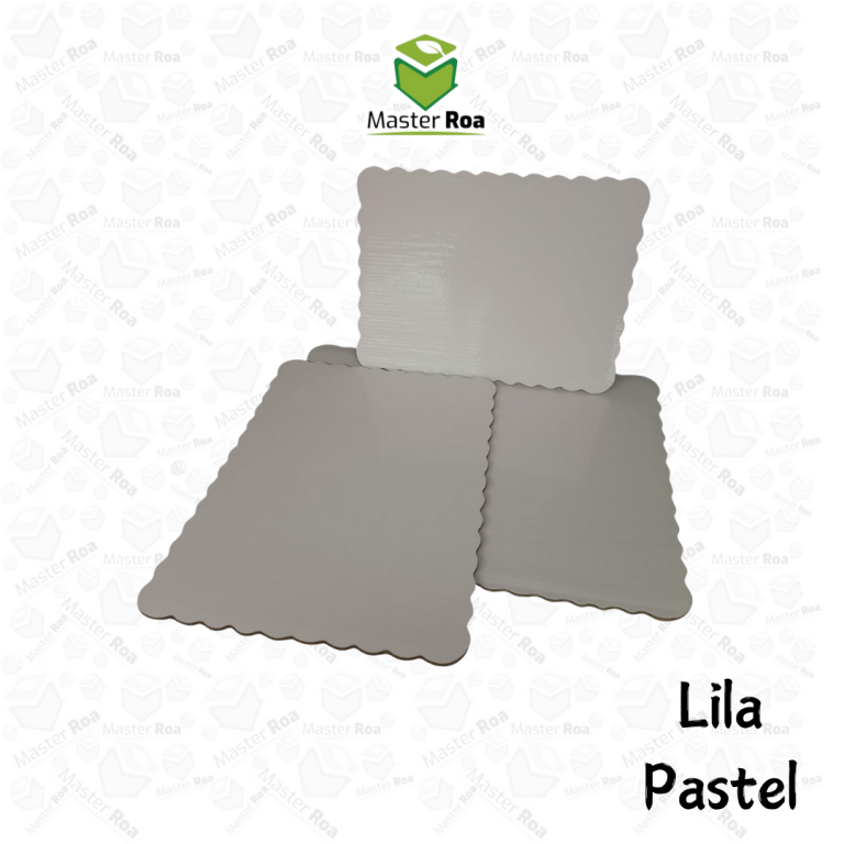 Base para Pastel Rectangular Lila Pastel – Master Roa